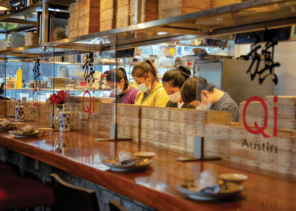 Qi Austin Modern Asian Kitchen Dazzles with Dumplings and Design - Tribeza