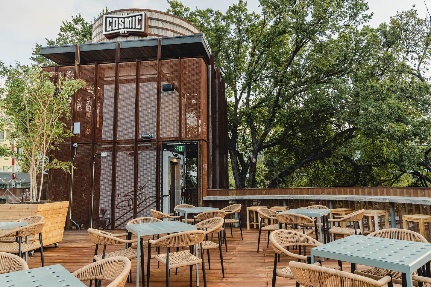Cosmic Coffee is Serving Up Beverages Within Botanical Gardens - Tribeza