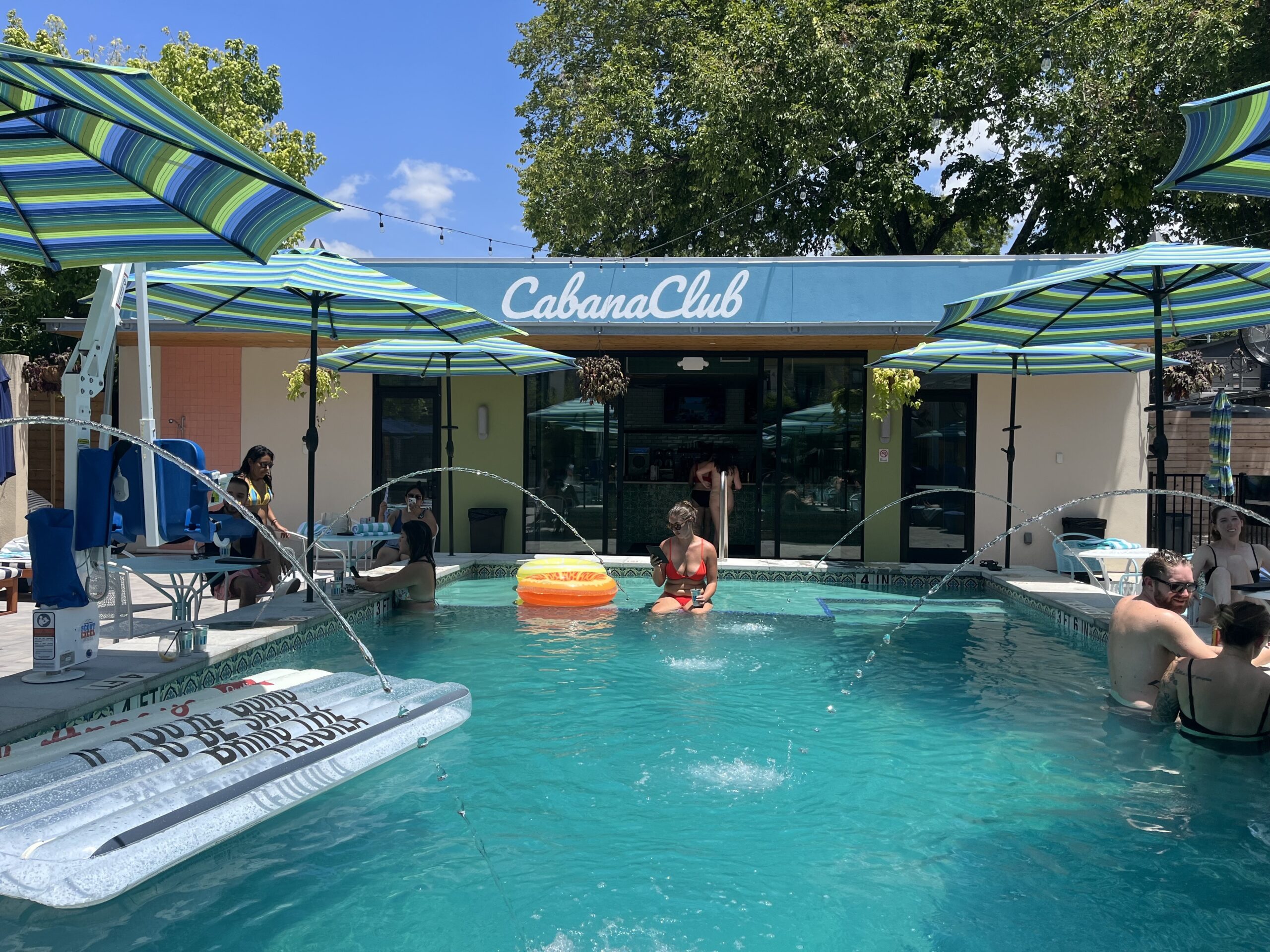 Cabana Club Opens with a Splashy Day-to-Night Swim + Dining Destination ...