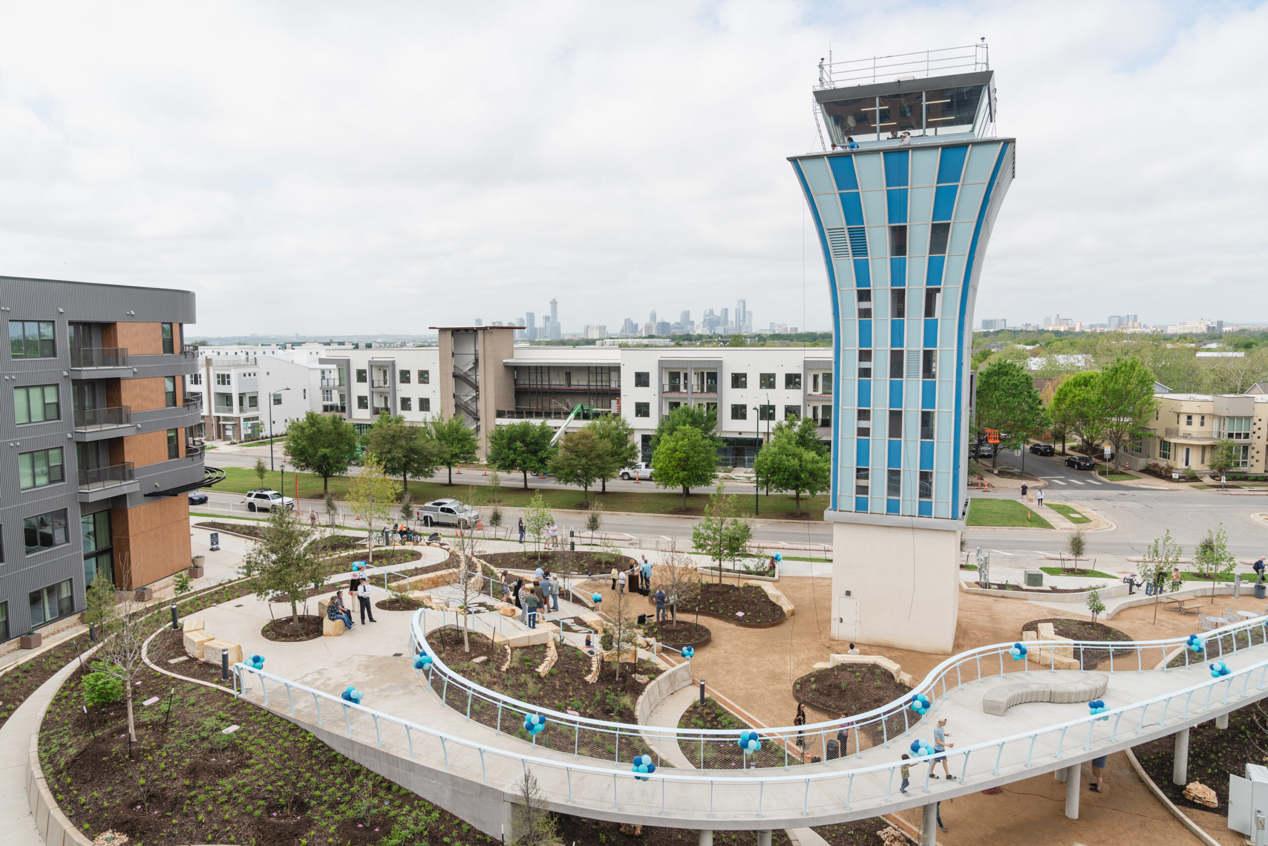 Mueller Unveils Final Park at the Site of Historic Austin Control Tower ...